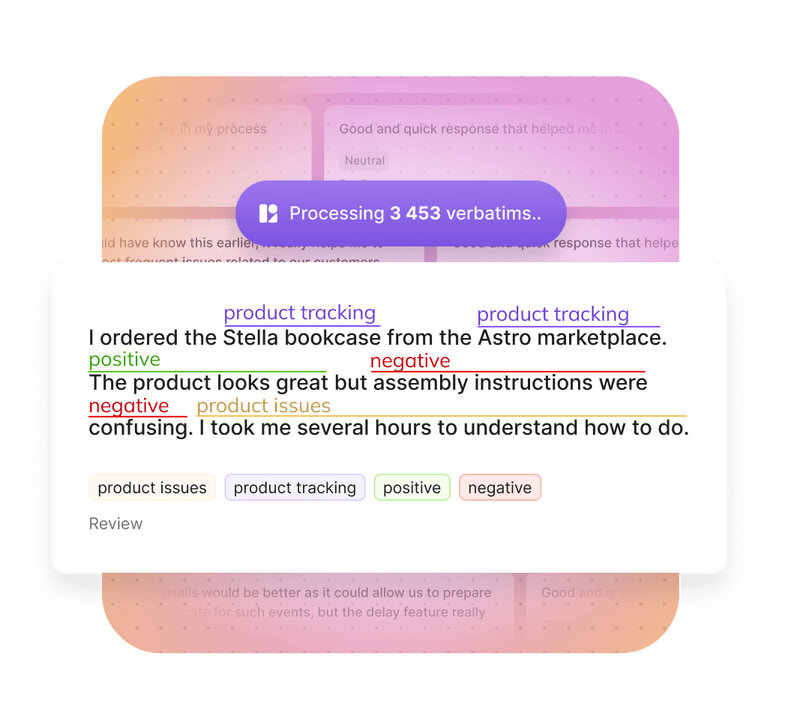 Next generation of verbatim analysis - Lettria